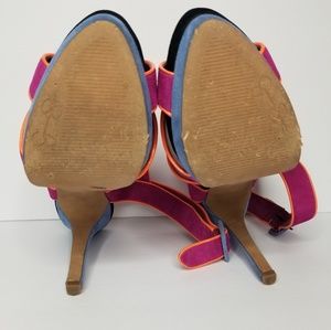 Jessica Simpson | Shoes | Jessica Simpson Colorful Suede Sandals | Poshmark